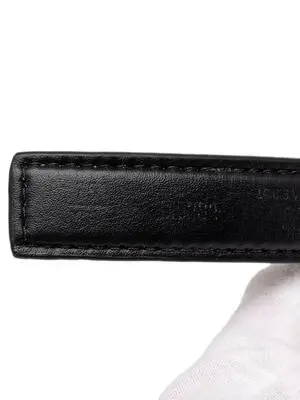 LOUIS VUITTON Reversible Monogram And Leather Belt