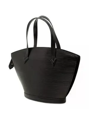 LOUIS VUITTON Epi Saint Jacques Pm Handbag - Black