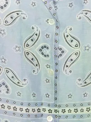 Sandro Printed Short-sleeve Shirt