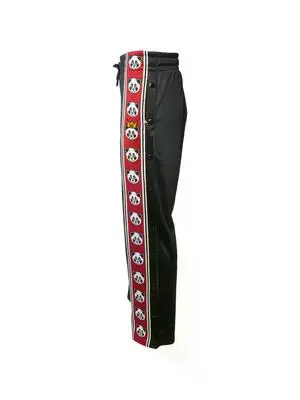 Dolce & Gabbana Panda Graphic Side-tape Track Pants