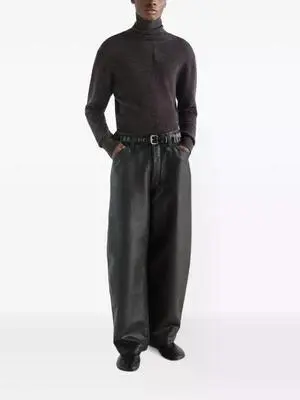 LEMAIRE Lemiare Stand-collar Sweater In Mouliné Merino Wool