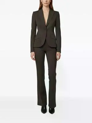Gucci Pinstripe Tailored Suit - Brown