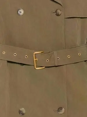 Michael Kors Double-breasted Belted Trench Coat