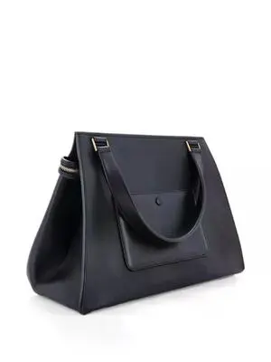 Celine Leather Medium Satchel