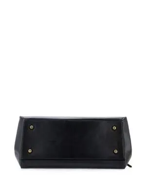 Celine Leather Medium Satchel