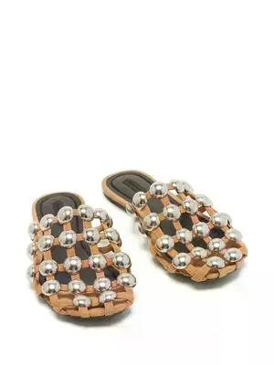 Alexander Wang Amelia Studded Mules