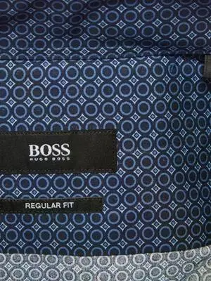 BOSS Geometric-print Shirt