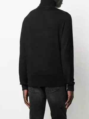 Armani Exchange Fine Knit Roll Neck Jumper