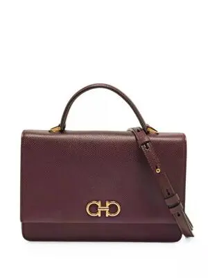 FERRAGAMO Gancini Flap Handbag