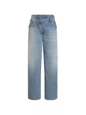 Asymmetrical Jeans For Men