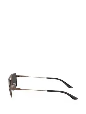 Armani Exchange Geometric-frame Double-bridge Sunglasses