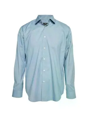 BOSS Eliott Micro-houndstooth Pattern Shirt