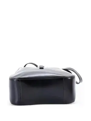 Saint Laurent Le 5 A 7 Supple Leather Small Hobo Bag - Black