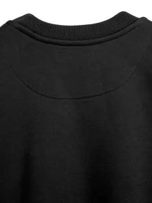 Vera Wang Crew-neck Cotton Sweatshirt