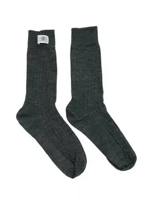 MAISON MARGIELA Crew Socks - Grey