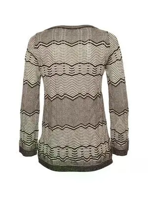 Missoni Chevron Knit Long-sleeved T-shirt