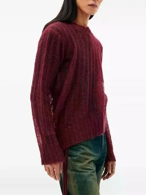 ANN DEMEULEMEESTER Open-knit Sweater