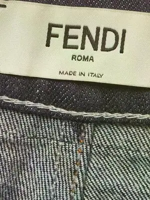 Fendi Button-up Wide-leg Jeans