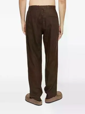 SAMSOE SAMSOE Sajabari Elasticated-waist Trousers - Brown