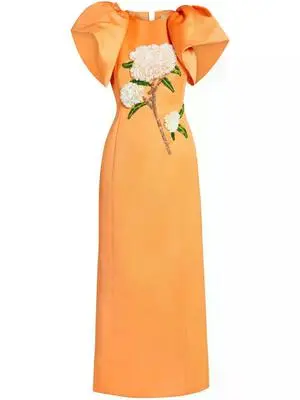 LEO LIN Embellished Maxi Dress
