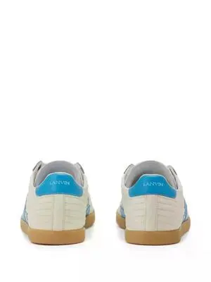 LANVIN Glen 2.0 Nylon Trainers - Neutrals