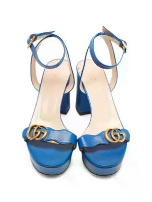 Gucci Gg Marmont Platform Sandals