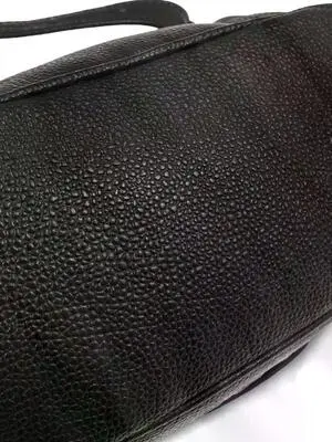 Saint Laurent Leather Foldover Top Drawstring Backpack