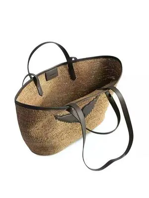 Zadig&Voltaire Wings Woven Tote Bag - Neutrals