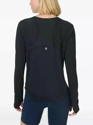 Sweaty Betty Breathe Easy Thumb Slot Mesh Panel Top