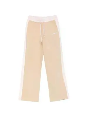 Casablanca Punto Side-stripe Drawstring Track Pants - Neutrals