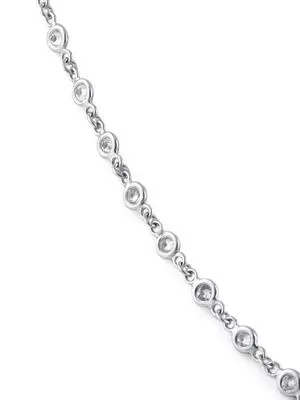 LB EXCLUSIVE Platinum Diamond Chain Necklace - Silver