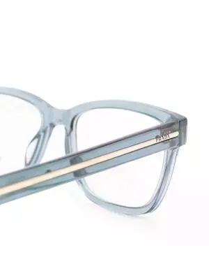 Prada Rectangle Frame Glasses - Blue