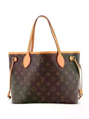 LOUIS VUITTON Monogram Canvas Pm Tote Bag - Brown