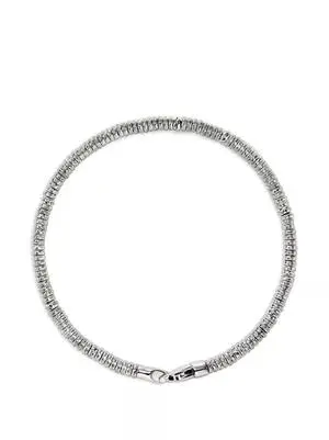 John Hardy Sterling Textured Heishi Bracelet