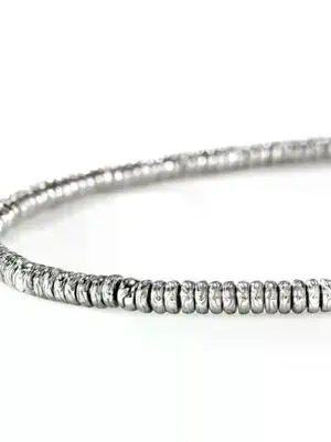 John Hardy Sterling Textured Heishi Bracelet