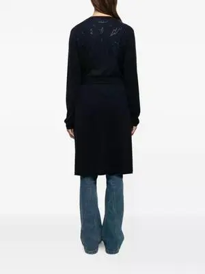 Zadig&Voltaire Daffy Cashmere Cardigan With Rhinestone Embellishments