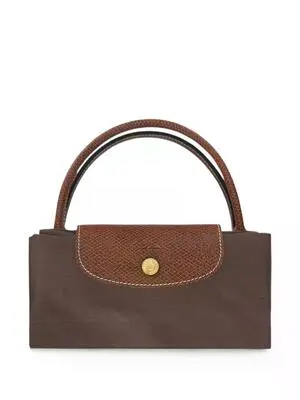 Longchamp Le Pliage Leather-trim Tote Bag - Brown