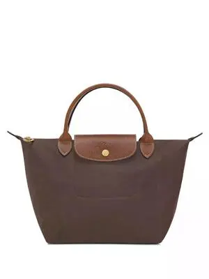 Longchamp Le Pliage Leather-trim Tote Bag - Brown