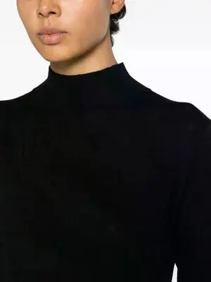 PSOPHIA High-neck Long-sleeve Sweater