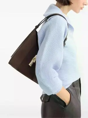 Furla Leather Shoulder Bag - Brown
