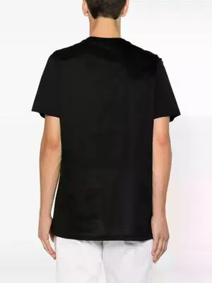 LOW BRAND Logo-patch T-shirt - Black