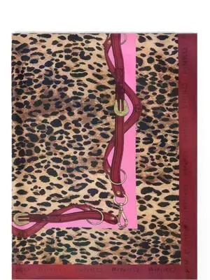 Pinko Leopard-print Scarf