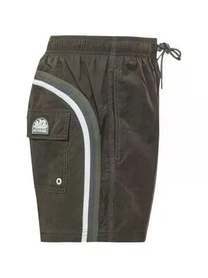 Sundek Crinkled Swim Shorts - Green