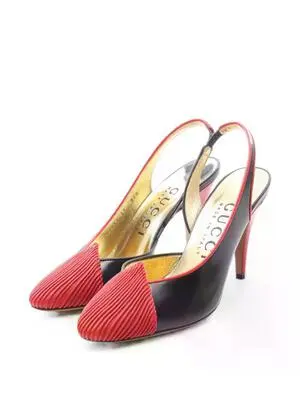 Gucci Slingback Pumps - Black
