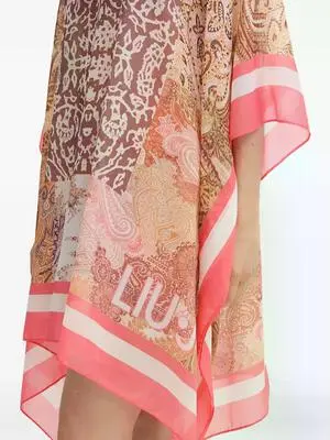 Liu Jo Paisley-print Kaftan