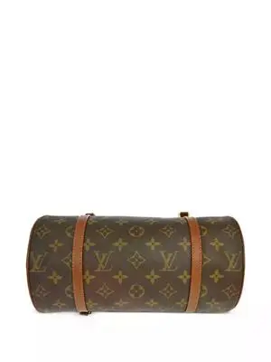 LOUIS VUITTON 2001 26 Papillon Monogram Tote Bag - Brown