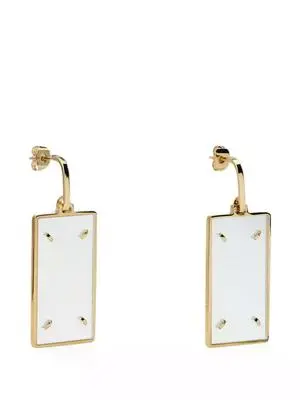 MAISON MARGIELA Rectangular Drop Earrings