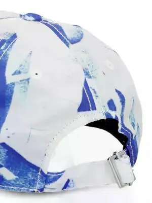 Karl Lagerfeld Abstract Print Baseball Cap