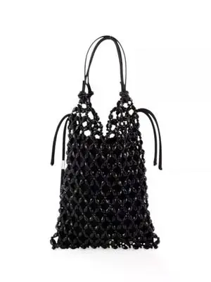 Staud Karla Pearl-embellished Tote Bag - Black