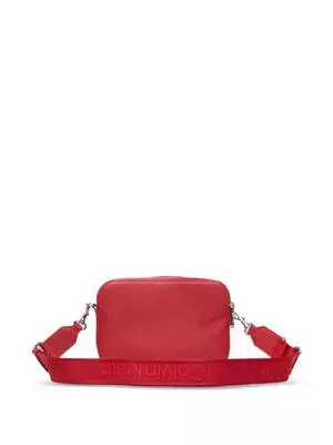 Calvin Klein Crossbody Bag With Logo Strap - Red